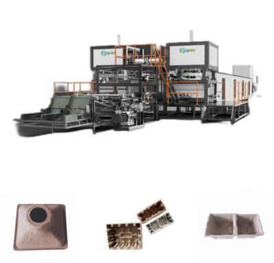 China Seedling Tray Making Machine Reciprocating Pulp Molding Machine for sale