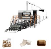 China Rotating Fruit Tray Making Machine High Precision Full Automatic for sale