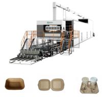 China Industrial Paper Pulp Tray Forming Machine Food Packaging Making Machinery for sale