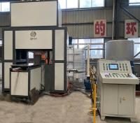 China Automatic Casting Riser Sleeves Forming Machine Production Line With Metal Dryer for sale