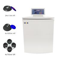 China 22000rpm Refrigerated Centrifuge Scientific Lab Equipment 4x1000ml for sale