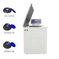 China Floor 4*1000ml High Speed Refrigerated Centrifuge 25000 Rpm For Biochemistry Labs for sale