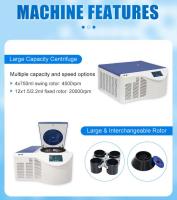 China 20000rpm Refrigerated Centrifuge With USB Memory Storage and Customized Programs for sale