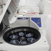 China Temperature Control Refrigerated Blood Bag Centrifuge with Large Capacity 6*2400ml for sale