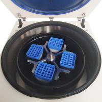 China Vertical Large Volume Blood Centrifuge For 75mm 100mm Collection Tubes With LCD Display for sale