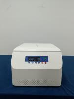 China 4x100ml Max Capacity Low Speed Centrifuge Quiet Efficient With Overspeed And Lid Lock Safeguards for sale