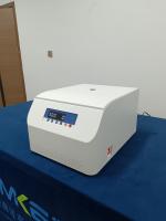 China 4x100ml Max Capacity Low Speed Centrifuge Quiet Efficient With Overspeed And Lid Lock Safeguards for sale