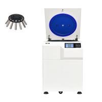 China Large Capacity Blood Centrifuge with 4x1000ml Swing Bucket Rotor 8000rpm Max Speed and 11620xg Max RCF for sale