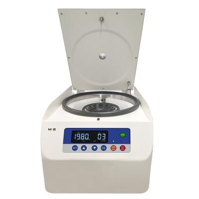 China 4500 rpm 2000xg 12*15ml Blood Centrifuge Laboratory Centrifuge with LCD Display and CE Certification for sale