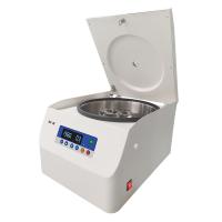 China Table Top Low Speed Laboratory Centrifuge with 3354xg RCF 4*100ml Swing Out Rotor and 10 Speed Curves for sale