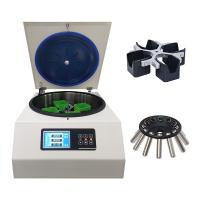 China Large Volume 4x500ml Clinical Centrifuge with 4588xg Force and ISO13485 Certification for Serum Plasma Separation for sale
