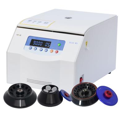 China Benchtop Professional Medical Laboratory High Speed Centrifuge with 16500 rpm 23120xg and 4*100ml Capacity for sale