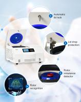 China Compact Tabletop High Speed 16500rpm Laboratory Refrigerated Centrifuge with Microcomputer Control and Low Noise for sale