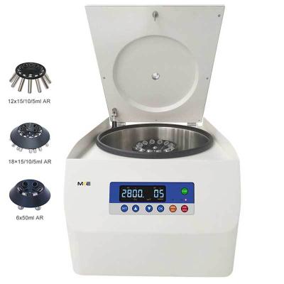 China Benchtop Laboratory Centrifuge with 6*50ml Capacity 10 Speed Curves and 30 Operating Procedures for sale