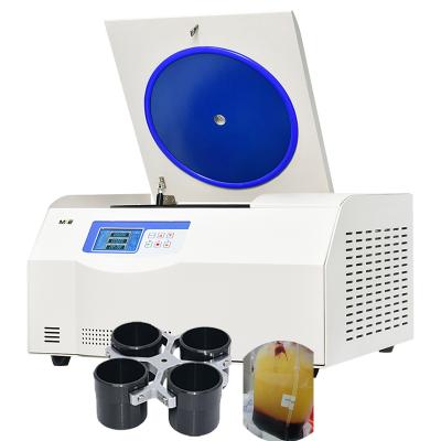 China MKE TDL-5M Refrigerated Centrifuge with 4752 xg 4x750ml Swing Bucket and Temperature Control -20℃~+40℃ for sale