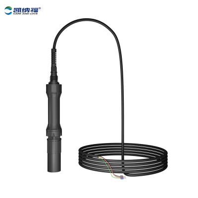 China Submerged Liquid Conductivity Sensor Salinity TDS TEMP Meter For Water Testing for sale
