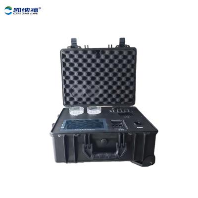 China Rechargeable Portable Aquaculture Monitoring System Water Quality Analyzer All In One for sale