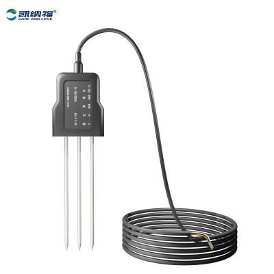 China KNF-315FDR 3-in-1 Soil Sensor: High Precision Volumetric Water Content (VWC), Electrical Conductivity (EC) & Temperature Meter, IP68 Waterproof FDR Technology for Precision Agriculture & Saline Soil for sale