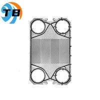 China 2.5 square meter heat transfer area Sondex heat exchanger plate stainless steel plate thickness 0.4 mm to 1.2 mm engineered for thermal exchange for sale
