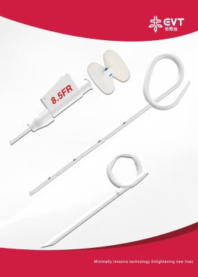 China Fluoroscopy Guided Biliary Drainage Catheter Biliary Drain Tube With Hydrophilic Guidewire And 22G Needle for sale