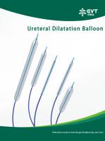 China URL Access Dilatation Balloon Catheter With Hydrophilic Coating and Inflation Device for sale