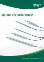 China Easy Operation Ureteral Balloon Smooth Insertion CBD Balloon With Inflation Device for sale