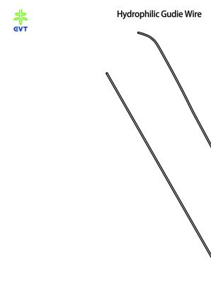 China High Precision Hydrophilic Guide Wire Anatomically With Radiopaque Core for sale