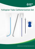 China Lightweight Fallopian Tube Catheterization Set Hydrophilic Guide Tube Tubal Cannulation Set for sale