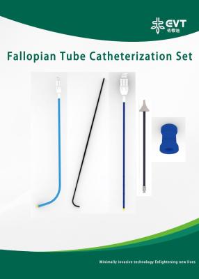 China Lightweight Fallopian Tube Catheterization Set Hydrophilic Guide Tube Tubal Cannulation Set for sale