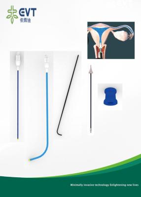 China Hydrophilic Inner Catheters tubal cannulation set Stainless Steel Thimble For Fertility Procedures for sale