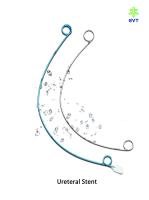 China Hydrophilic Coated Ureteral Stent Set Double Dj Stent High Precision for sale
