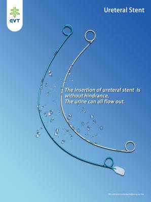 China Hydrophilic Coating Double J Catheter Placement Larger Bore Flexible Nitinol Stent for sale