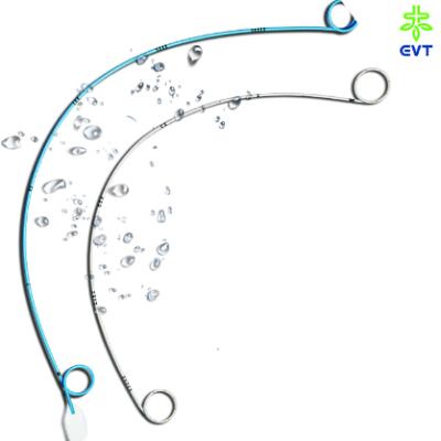 China Hydrophilic Double J Stent Catheter With Antireflux Function And Drainage Tube for sale