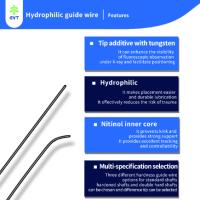 China ‌Medical Hydrophilic Guide Wire Surgical Guidewire With Radio Opaque Markers for sale