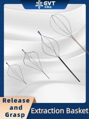 China Single-Use Ureteral Stone Basket – Polyimide Sheath, Nitinol Extractor for sale