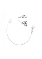China Drainage Catheter Set One Click Locking Platinum Radiopaque Marker Medical Grade Polyurethane Enhanced Lubricity Kink Resistant for sale