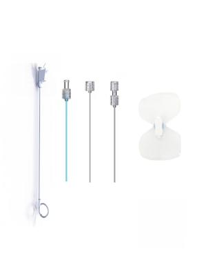 China Percutaneous Biliary Pigtail Drainage Catheter PTCD Locking Internal‑External Drainage Set 7F to 14F Multi Loop Design for sale