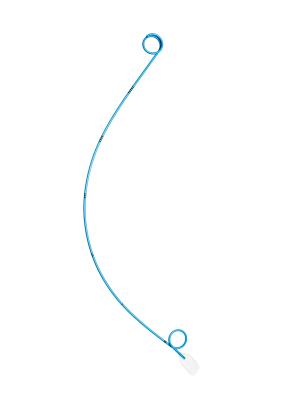 China Antireflux Double-J Ureteral Stent with Hydrophilic Coating and Large Inner Lumen for sale