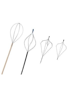 China Anti Kinking Ureteral Stone Basket 4 Wire 1.9Fr Ureteral Stone Basket for sale