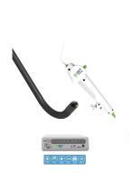 China Dual Channel Disposable Flexible Endoscope Biliary Procedures Disposable Cholangioscope Endoscope for sale