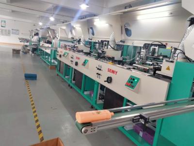 China Various Shapes Plastic Jar And Bottle Screen Printing Machine Modular 1-12 Colors for sale