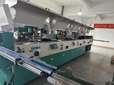 China Fully Automatic UV Ink Bottle Screen Printer PLC Control 85pcs/Min for sale