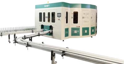 China Glass Bottle 6-color Hot Stamping Machine IR+UV  Screen Printing Machine for sale