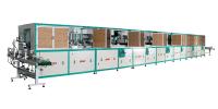 China 1-8 Color Fully Automatic Screen Printing Machine For Plastic Round Bucket 18pcs/Min for sale
