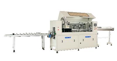 China 1-Color 50 pcs/min Automatic Filter Screen Printing UV Curing Machine for sale