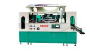 China 1-2L 50 Pcs/Min 1-8 color Plastic Round Bucket UV Screen Printing Machine for sale