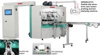 China 2 Color Bottles And Jars Screen Printer Workable For Various Shapes 8 Station for sale