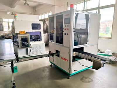 China SHR618 Auto Hot Stamping Machine For Bottles Accommodates 20-200mm Height Containers for sale