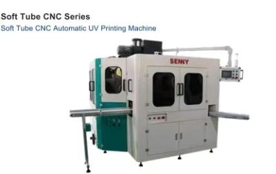 China 2-Color 80 pcs/min Soft Tube CNC Automatic  UV Printing Machine for sale