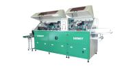 China 3-8L 35 Pcs/Min Automatic Plastic Round Bucket UV  Screen Printing Machine for sale